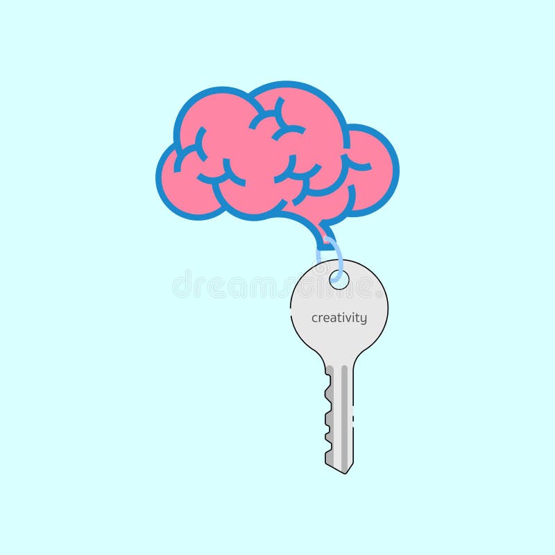 Brain Keychain Stock Illustrations – 8 Brain Keychain Stock ...