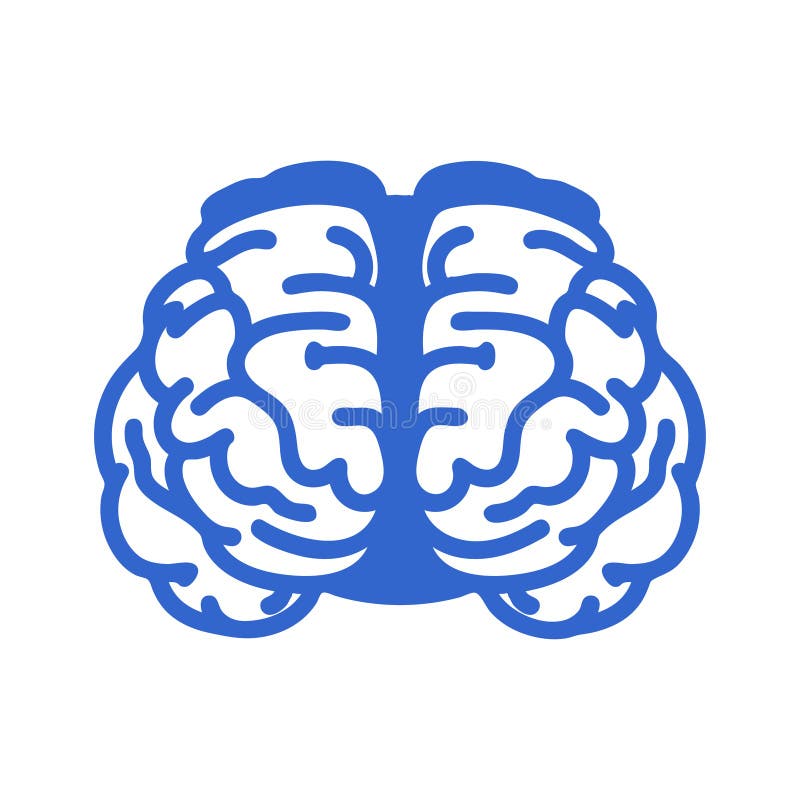 Brain knowledge icon stock vector. Illustration of vector - 181765861