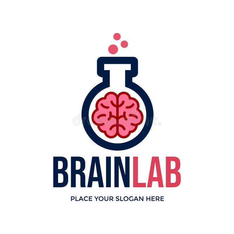 Brain Lab Logo Vector stock vector. Illustration of company - 267995756