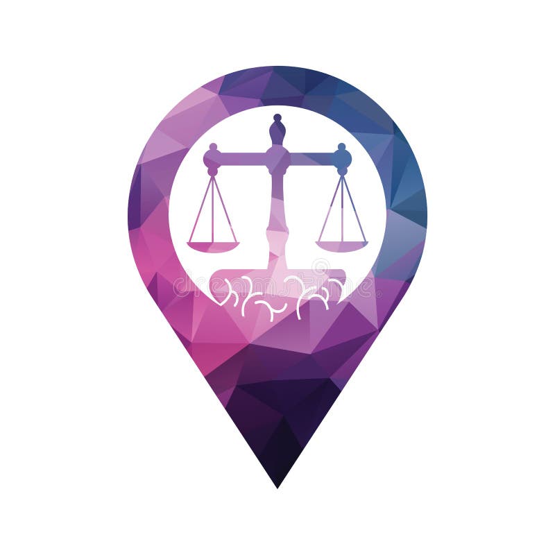 Brain Law Vector Template Design. Stock Illustration - Illustration of pointer, legal: 267675918