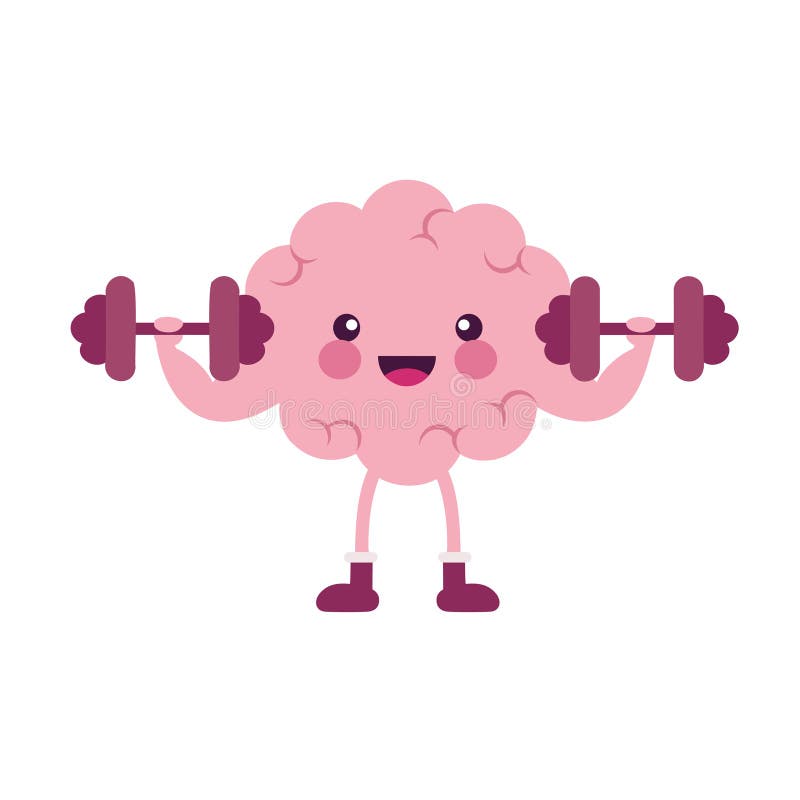 Strong Mind Training stock illustration. Illustration of power - 365455402