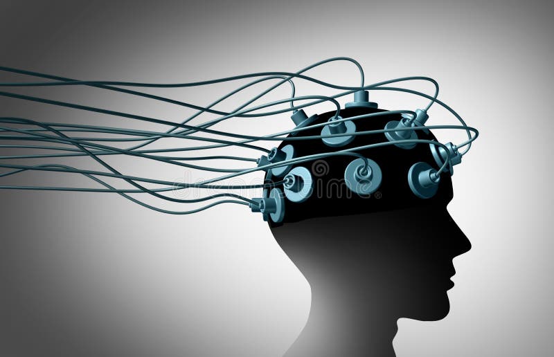 Brain Linking stock illustration. Illustration of cortex - 93820071
