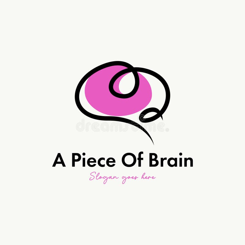 Very Nice Brain Logo Design Template Vector Stock Vector - Illustration of modern, graphic ...