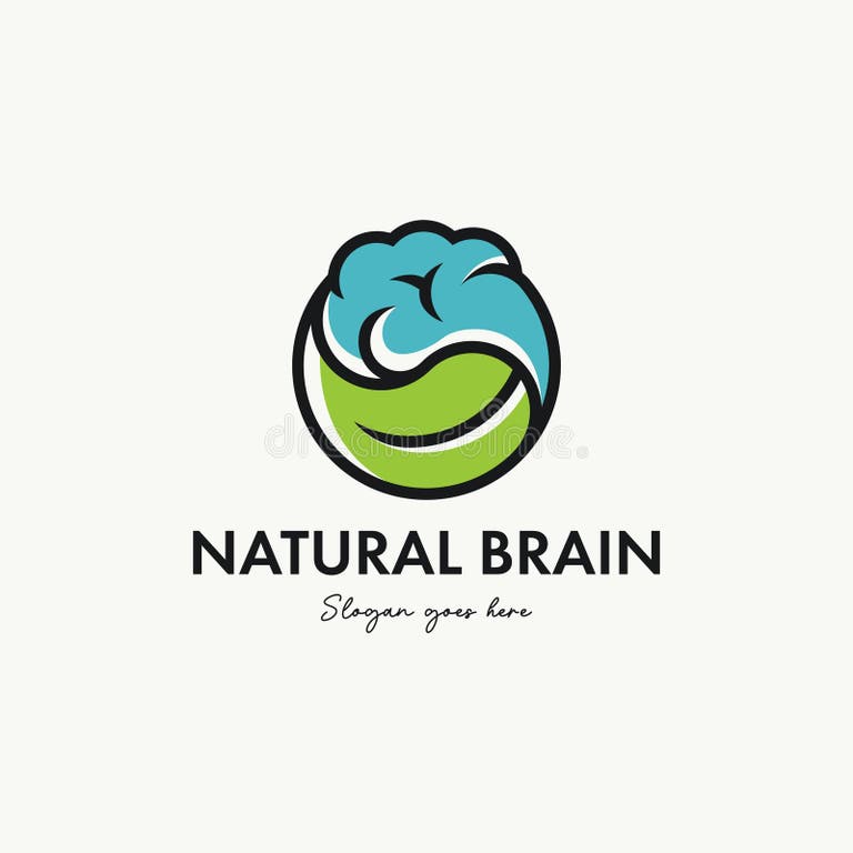 Very Nice Brain Logo Design Template Vector Stock Vector - Illustration ...
