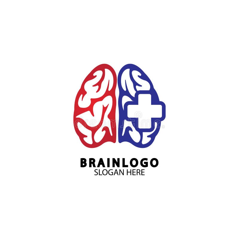 Brain Logo Designs Concept Vector, Health Brain Pulse Logo, Brain Care ...