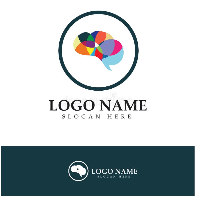 Brain Logo Designs Concept Vector, Health Brain Pulse Logo, Brain Care ...
