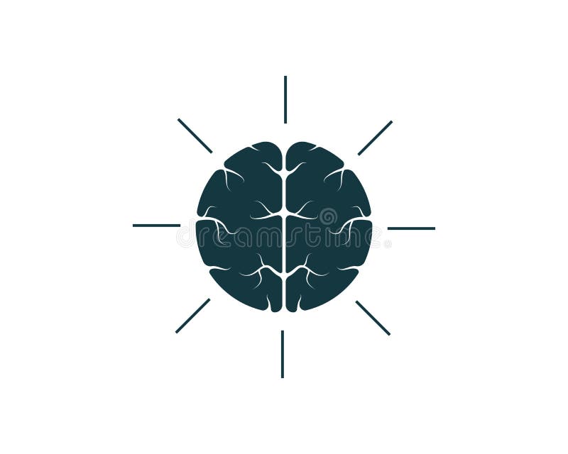 Brain Logo Template and Symbols Stock Vector - Illustration of design ...