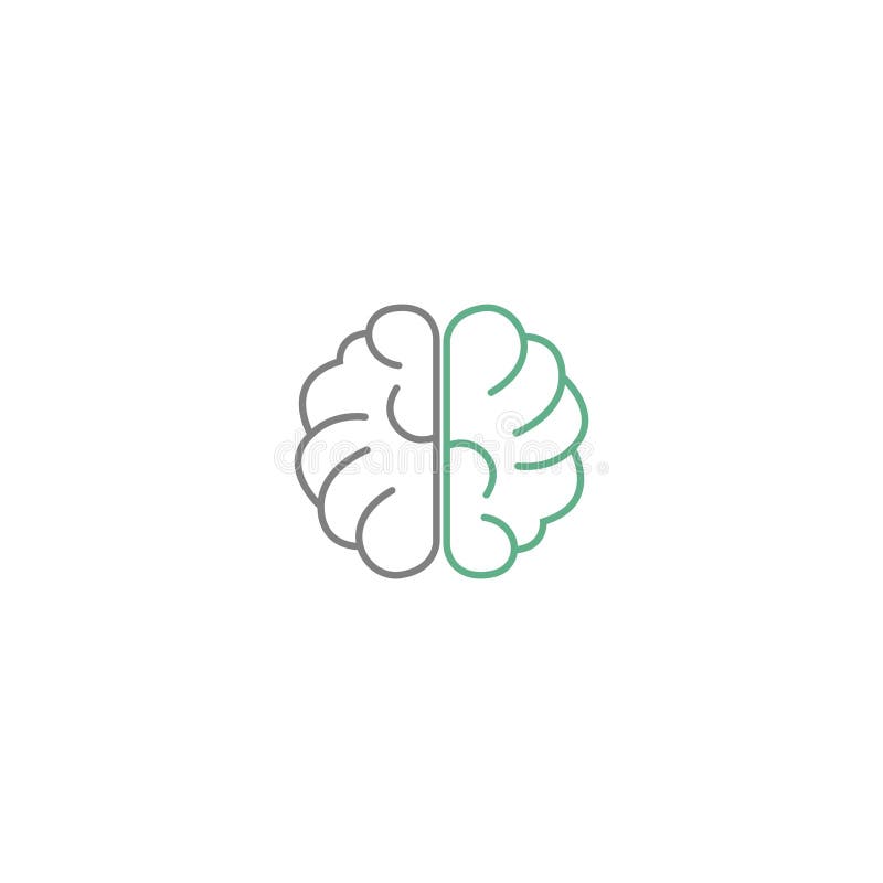 Brain Logo Vector Icon Template Stock Vector - Illustration of anatomy ...