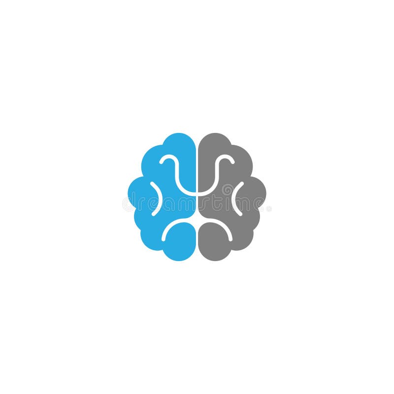 Brain Logo Vector Icon Template Stock Vector - Illustration of memory ...