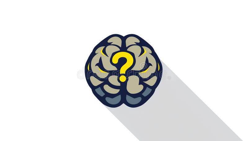 Brain Logo Vector Template. Thinking Concept Idea. Brain Storm Power ...