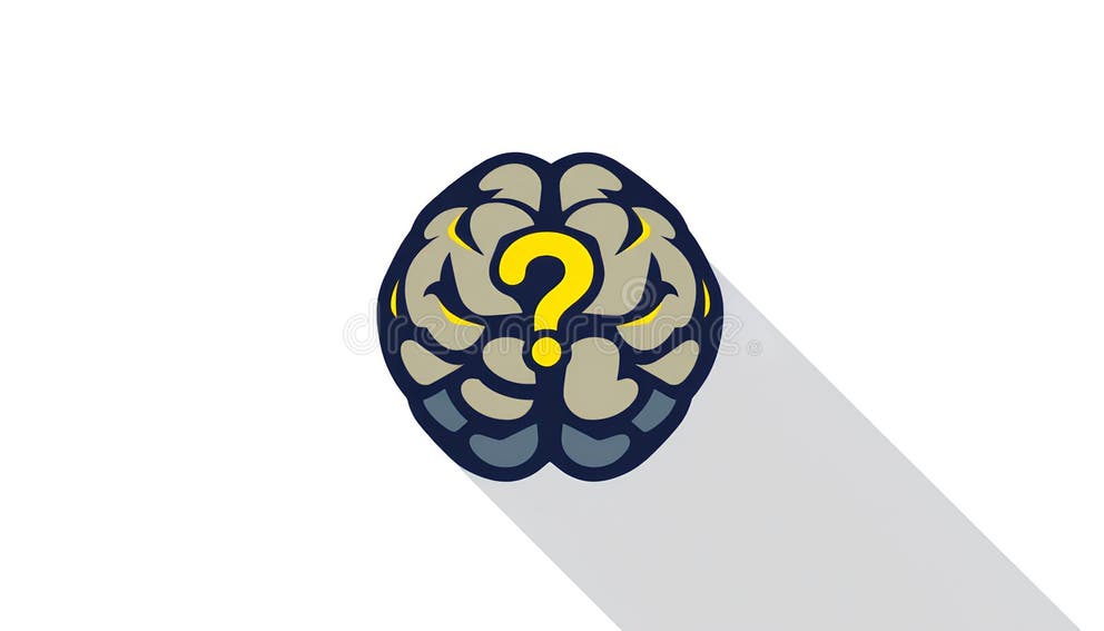 Brain Logo Vector Template. Thinking Concept Idea. Brain Storm Power ...