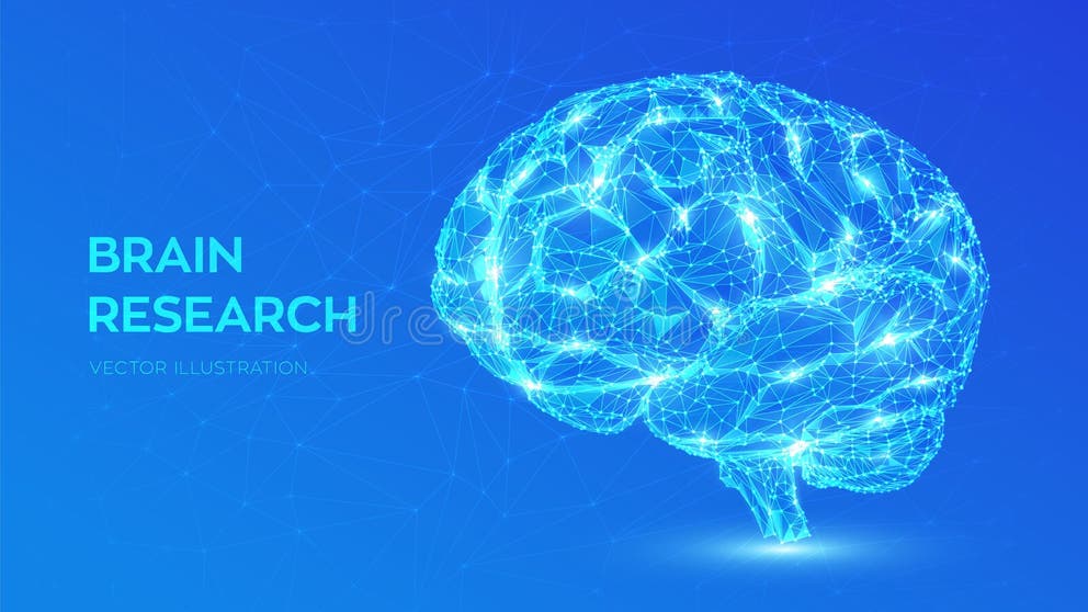 Artificial Intelligence Virtual Emulation Science Technology Concept ...