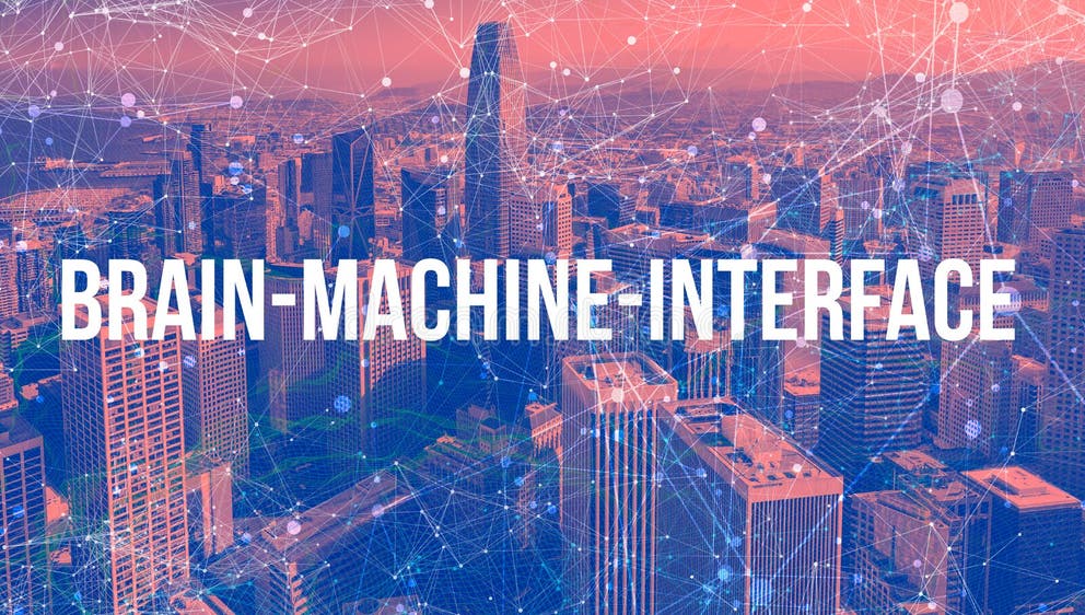 Brain-Machine-Interface Theme with Abstract Network Patterns and ...