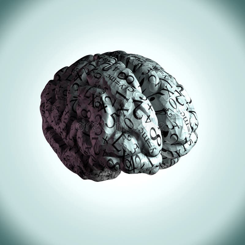 The Brain of a Mathematical Genius, Equations Mapped To the Brain ...