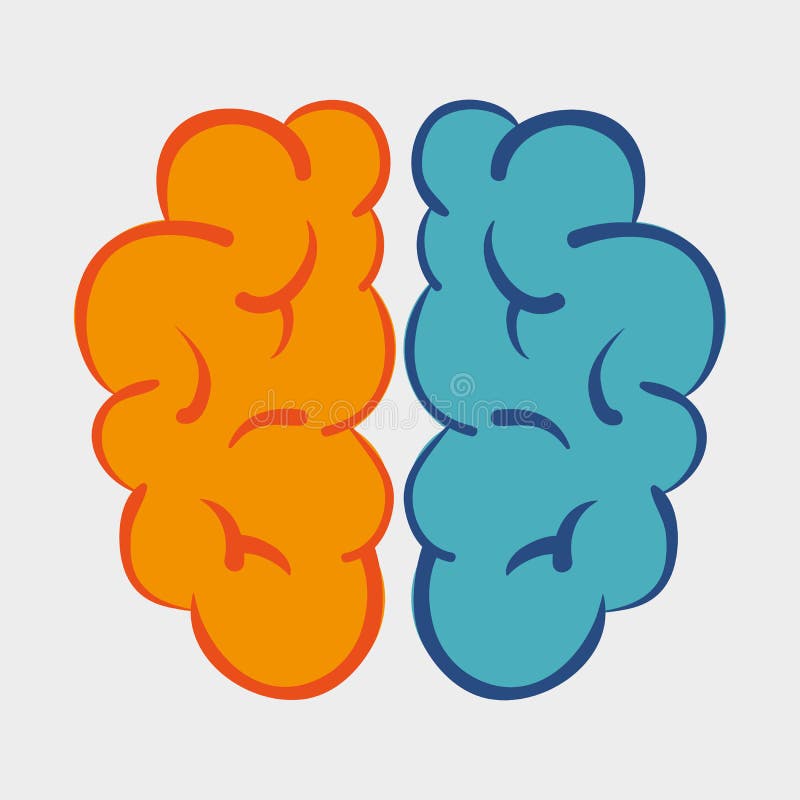 Brain Memory Science Icon Graphic Stock Illustration - Illustration of ...