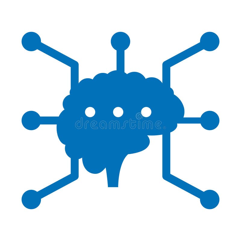 Brain Memory Vector Icon Which Can Easily Modify Stock Vector ...