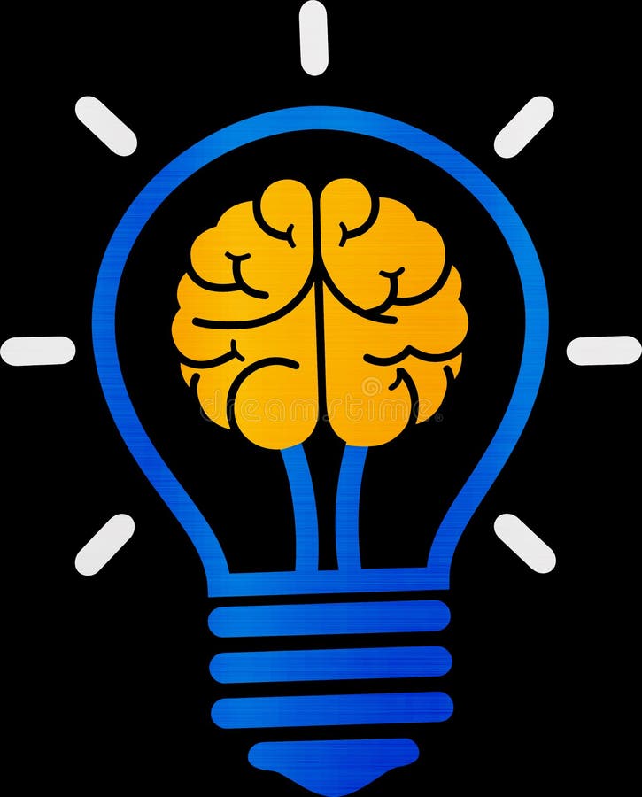 MIND Bulb Word Cloud Collage Stock Illustration - Illustration of ...