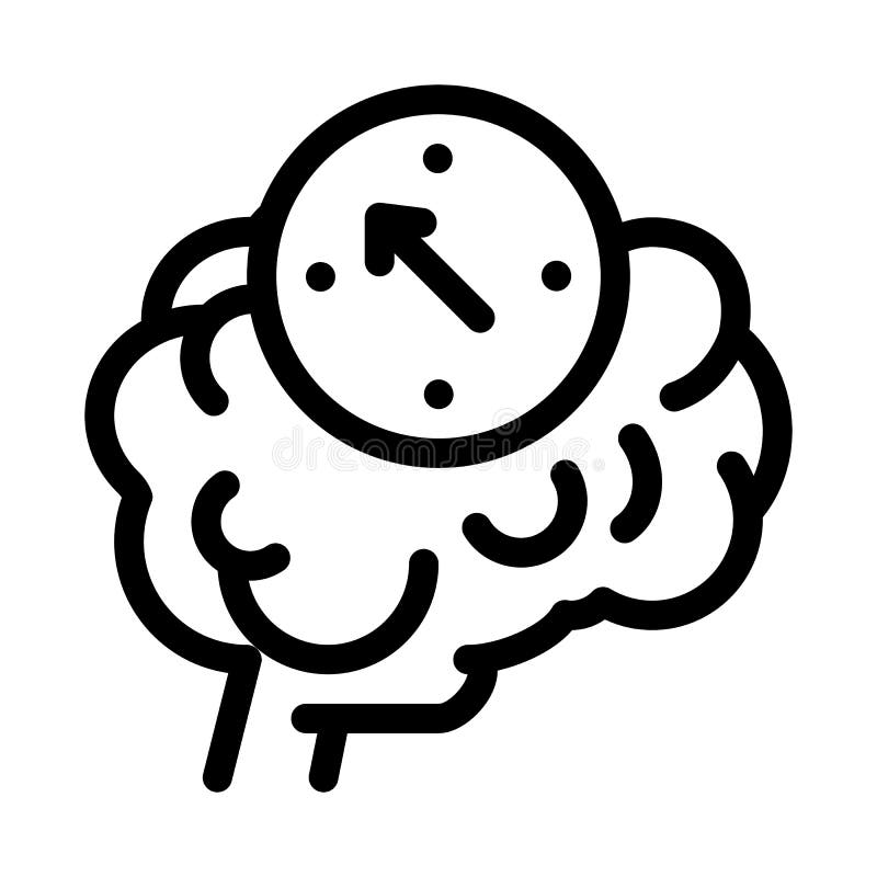 Brain Mind Erase Eraser Icon Vector Outline Illustration Stock Vector ...