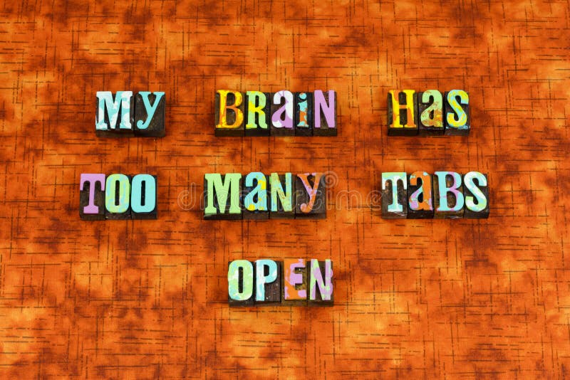 Brain Mind Open Creative Thinking Busy Think Confusion Forgetful ...