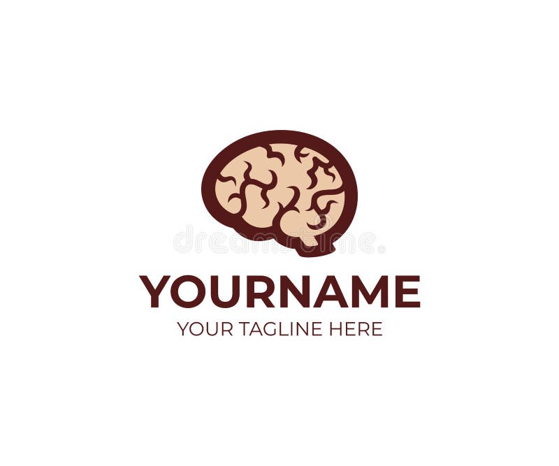 Brain and Mind, Logo Template. Symbol of Medical, Creativity, Creative ...