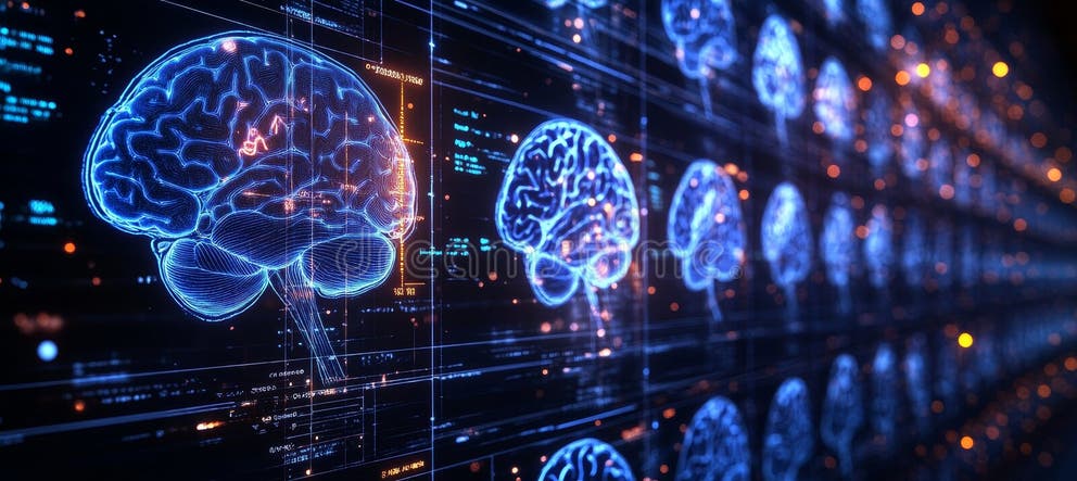 Brain MRI Scans Examining Neurological Health and Function Using ...