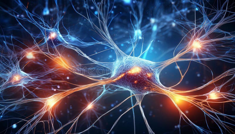 Brain nervous system stock illustration. Illustration of system - 366111566