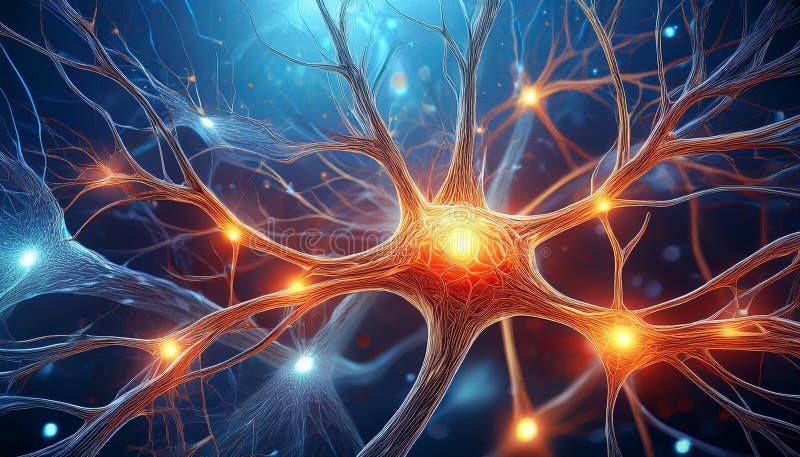 Brain nervous system stock illustration. Illustration of organ - 366111553