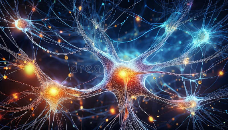 Brain nervous system stock illustration. Illustration of nervous ...