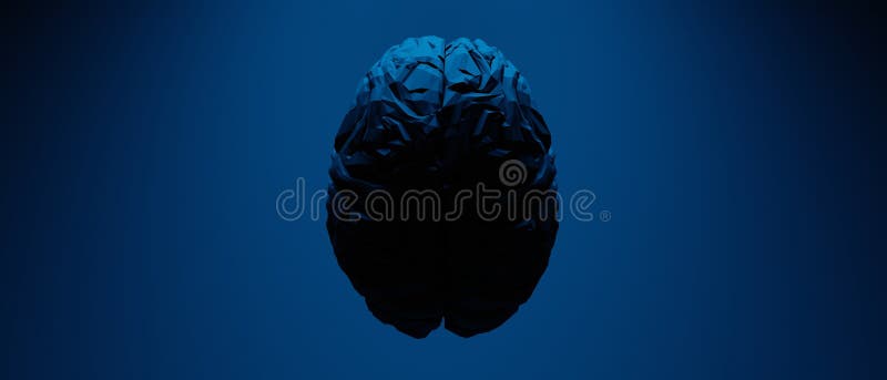 Brain Neural of AI Robot for High Technology Network, Quantum Computer Processing, Digital Data ...