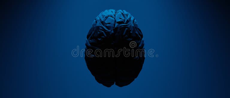 Brain Neural of AI Robot for High Technology Network, Quantum Computer Processing, Digital Data ...