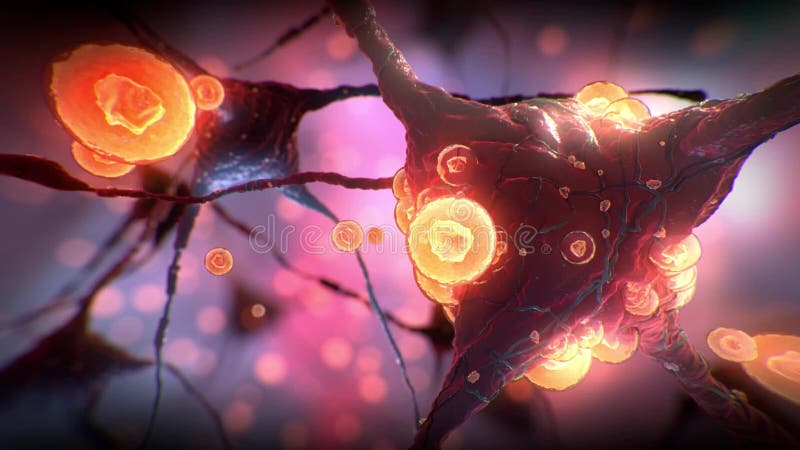 Brain neuron death stock footage. Video of synapse, cell - 81516812