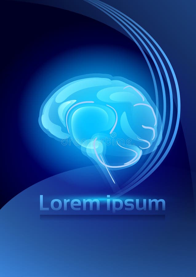 Brain Neurons Activity, Medicine Thinking Intelligence Concept Banner ...