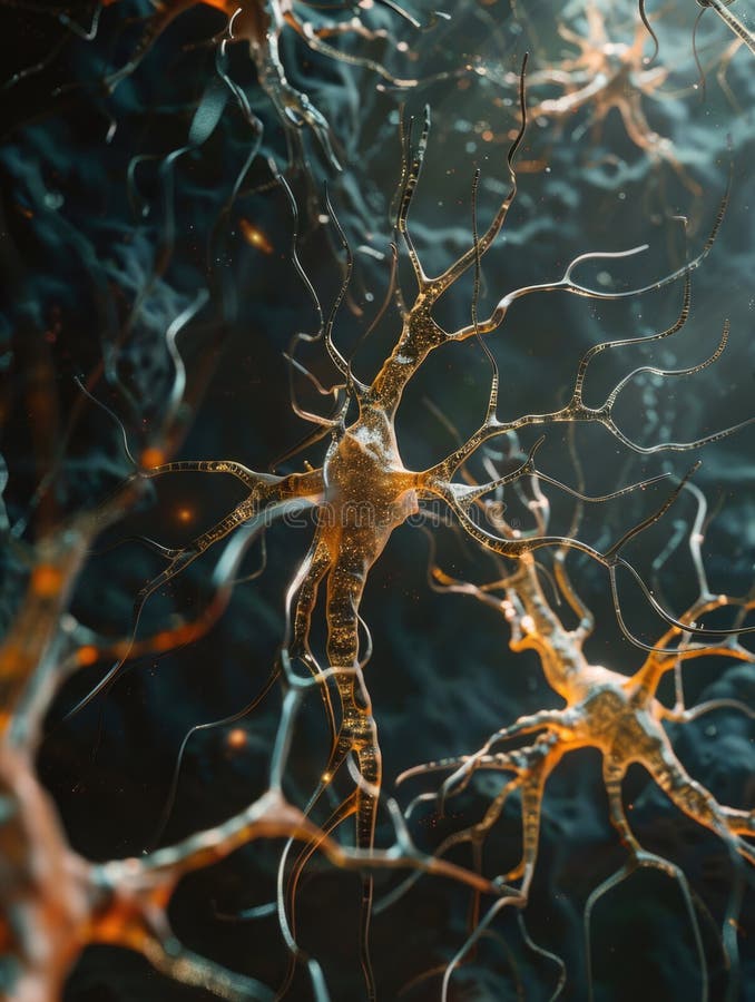 Brain Neurons stock image. Image of nerve, brain, complexity - 364050771