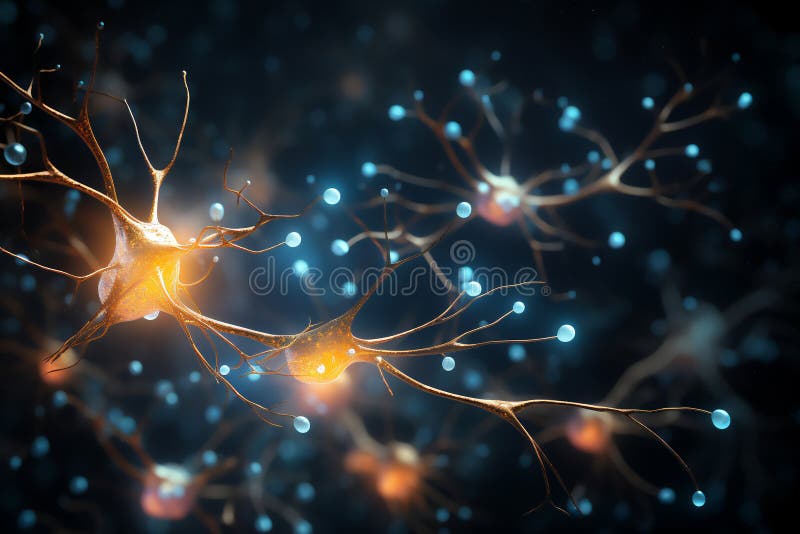 Neurons and Nervous System in the Human Brain. Histology of Human Brain ...