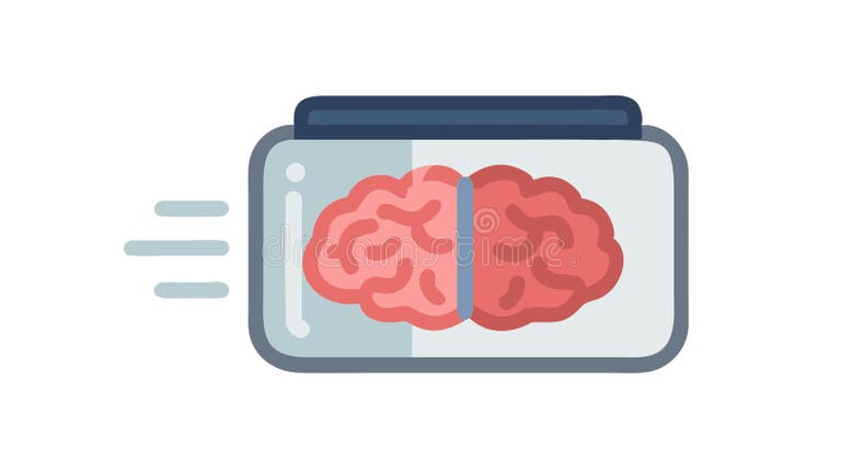 Brain Outline Profile Icon Vector, Mind, Thought, Vector Design ...