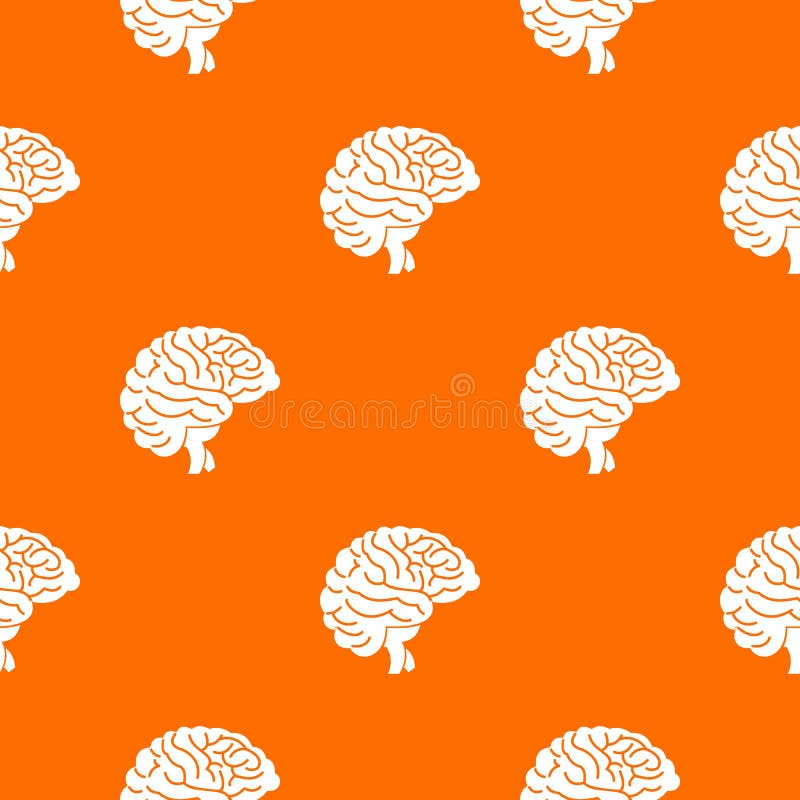 Brain pattern seamless stock vector. Illustration of genetic - 100086779