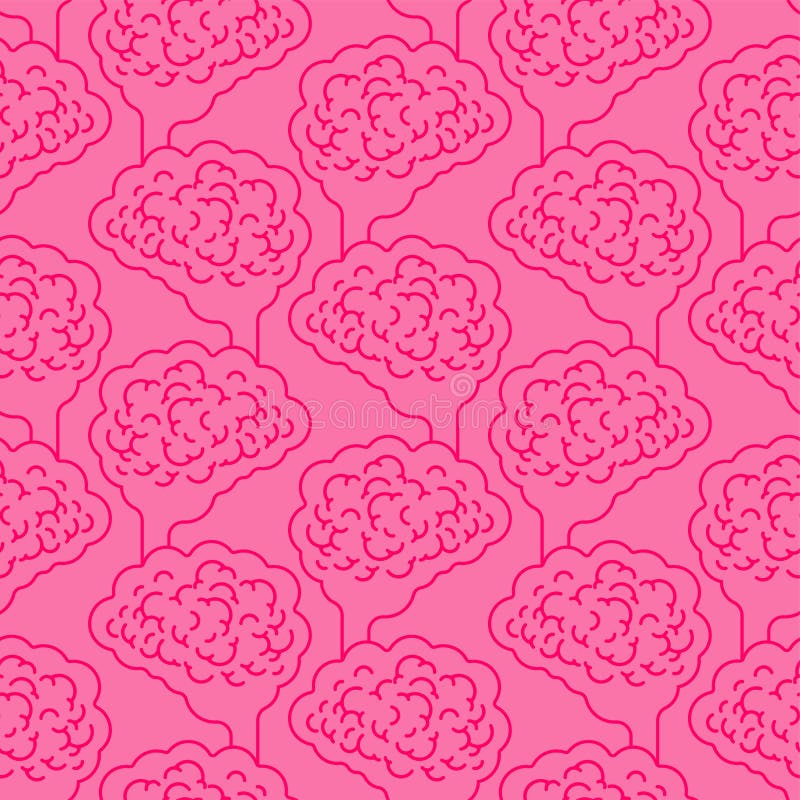 Medical Brains Pattern Stock Illustrations – 137 Medical Brains Pattern ...