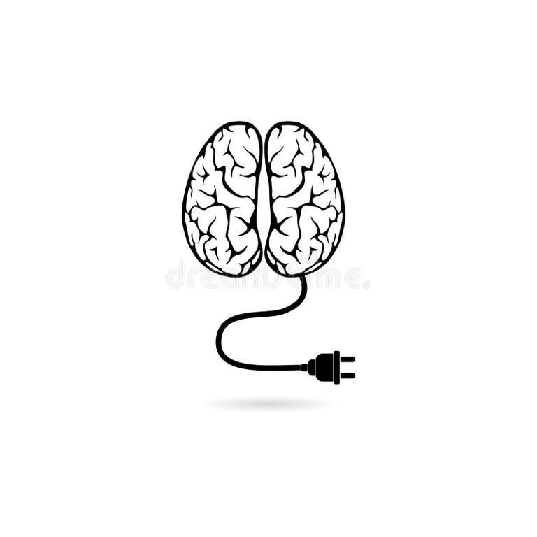 Brain Plug Logo Stock Illustrations – 168 Brain Plug Logo Stock ...