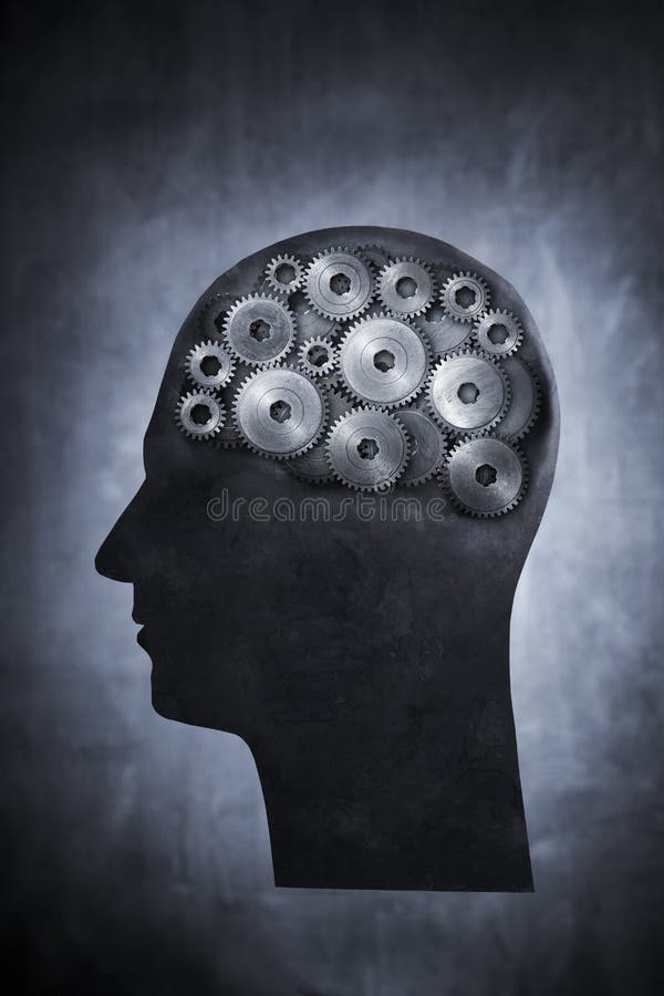 Brain Power stock image. Image of gears, idea, memory - 23737767
