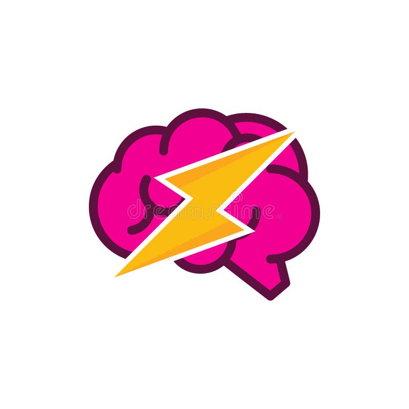Brain Power Logo Icon Design Stock Vector - Illustration of ...