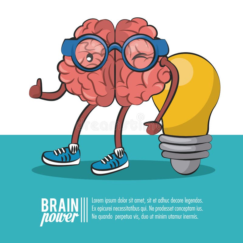 Brain Power Cartoon Stock Illustrations – 1,909 Brain Power Cartoon ...