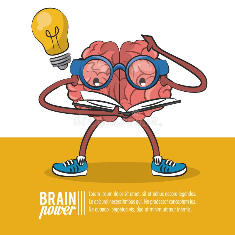 Brain Power Cartoon Stock Illustrations – 1,909 Brain Power Cartoon ...