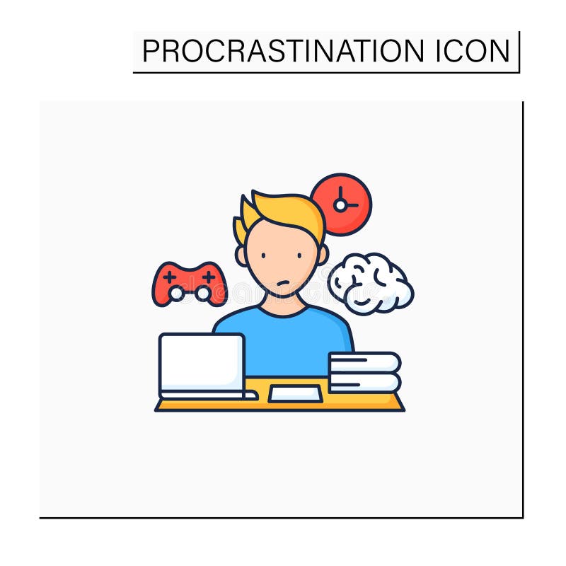 Procrastination Symbol Stock Illustrations – 762 Procrastination Symbol ...