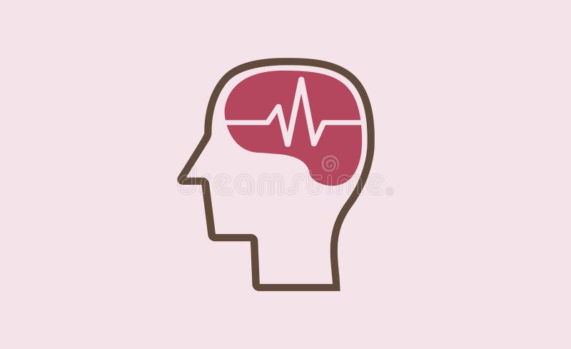 Memory Human Brain Logo stock vector. Illustration of code - 111477916