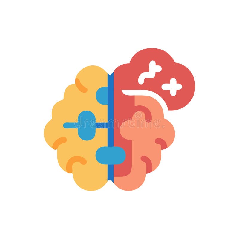 Brain Puzzle Logo Vector Illustration Stock Vector - Illustration of ...