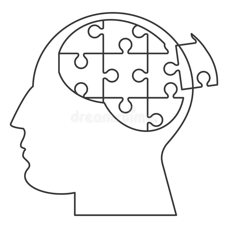 Brain Cut Connection Stock Illustrations – 173 Brain Cut Connection ...