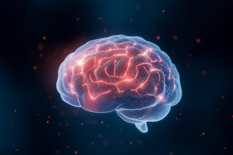 Brain Red Glow Surrounding Stock Photos - Free & Royalty-Free Stock ...