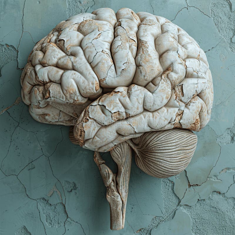 Brain Representation: Cognitive Function Stock Illustration ...