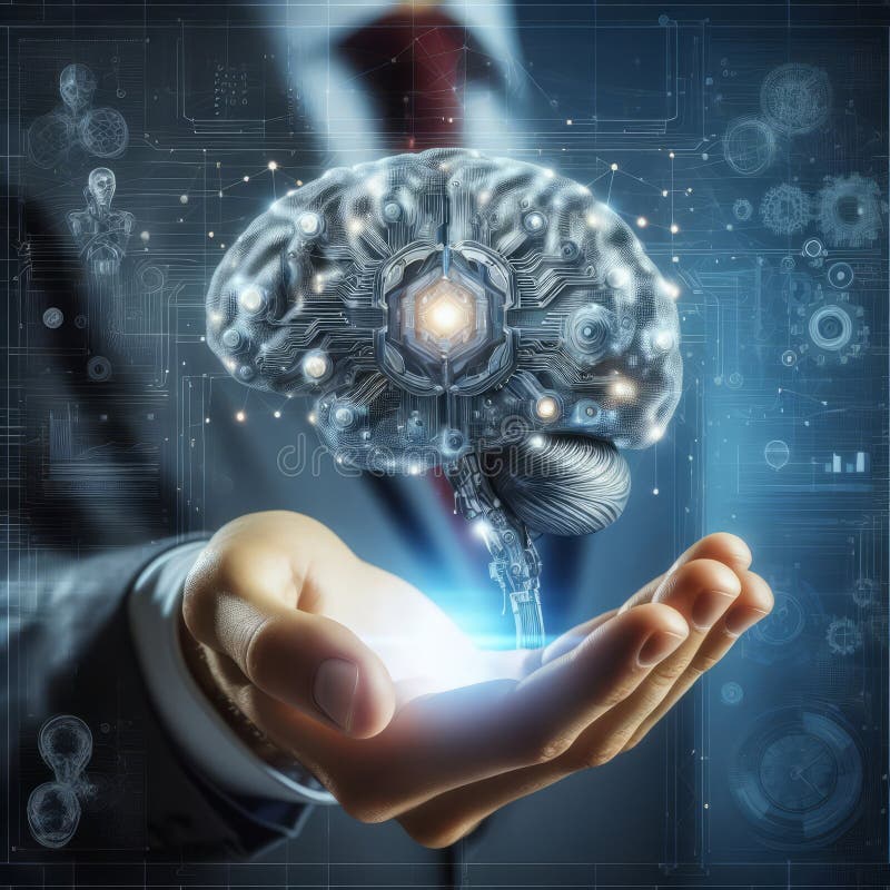 Brain S Neural Network Artificial Intelligence and Entrepreneur Stock ...