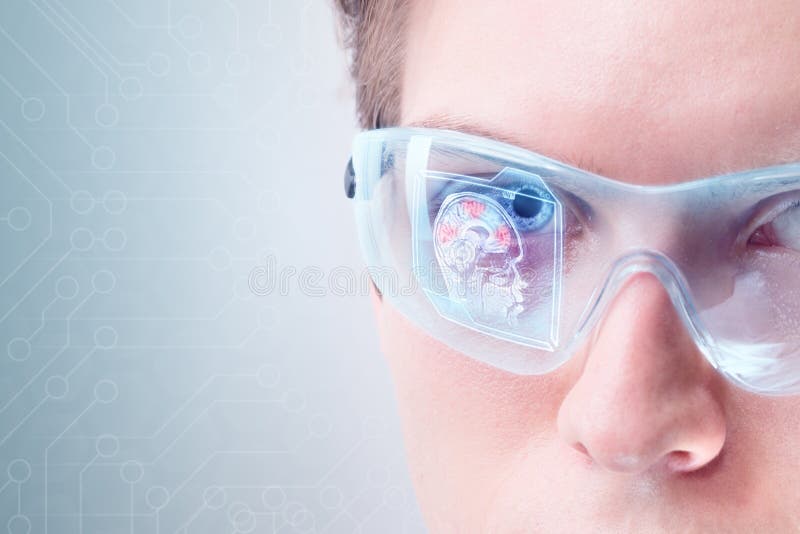 Brain scan stock image. Image of analysis, head, information - 135238815